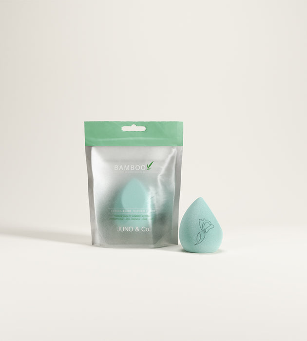 JUNOCO Microfiber Rosé Velvet Sponge